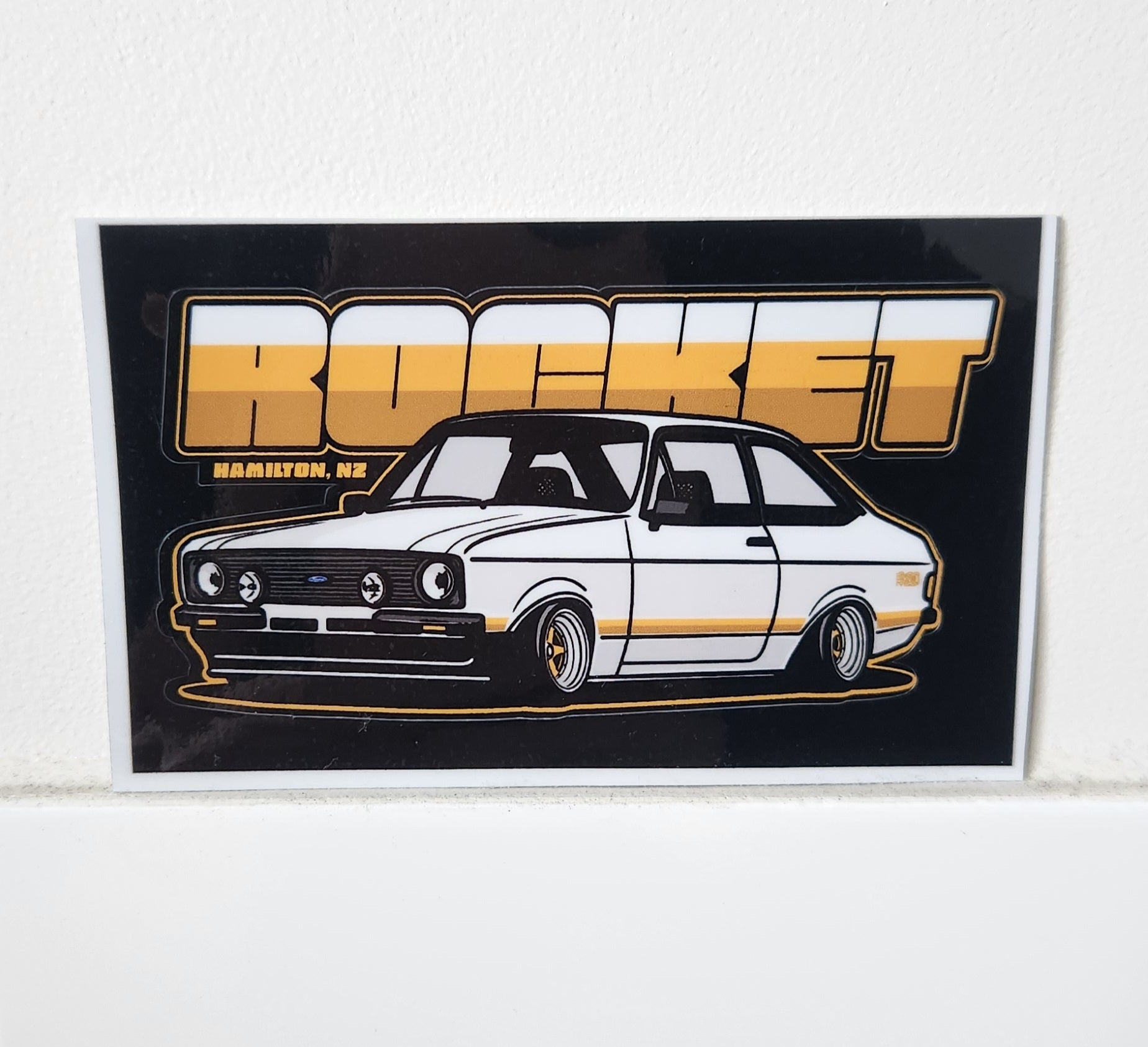 Escort Sticker – Rocket Speed Equipment